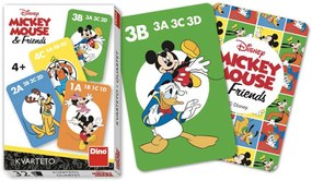 DINO Hra karetní Kvarteto Mickey Mouse a kamarádi *SPOLEČENSKÉ HRY* dn605985