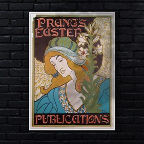 Designovy plakát Prangs Velikonoční publikace