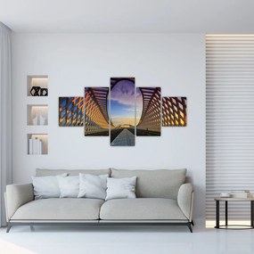 Obraz moderní architektury mostu (125x70 cm)