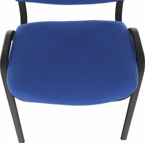 Židle, modrá, ISO NEW