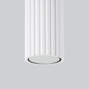 Stropní svítidlo SOLLUX KARBON 10 bílá GU10 1x10W bez žárovky SL.1530