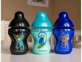 Tommee Tippee Kojenecká láhev C2N Jungle 260 ml 3 ks 0 m+ Blue