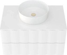 Závěsná skříňka pod umyvadlo Grita 80 cm bílá