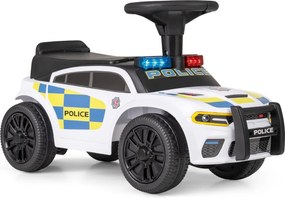 Costway Policejní auto pro batolata Auto s blikajícími světly Hudební siréna