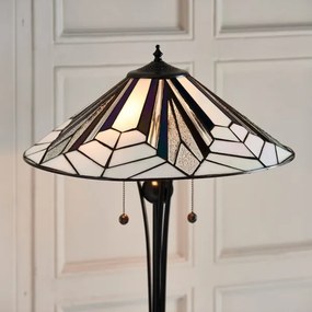 Endon 63934 - Stojací lampa Tiffany ASTORIA 2xE27/60W/230V pr. 48 cm
