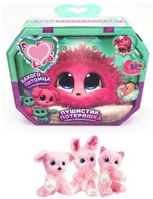 Česací a koupací plyšová hračka s doplňky Live Scruff-a-Luvs Barva: náhodné růžové zvířátko