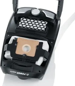 Severin BC 7045 šedá / Sáčkový vysavač / 750W / 3 l / 72 dB / HEPA