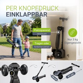Juskys Dětská koloběžka Lumox Barva: růžová