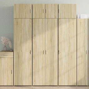 Úzká úložná dub sonoma 70x42,5x225 cm kompozitní dřevo 3281331