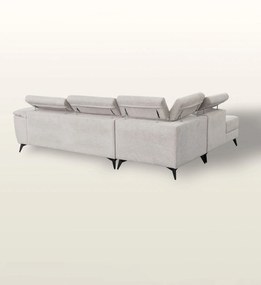 Pohovka Randers grey levostranná