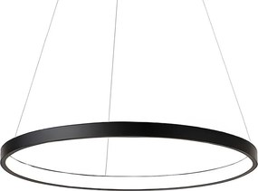 Toolight Závěsné LED osvětlení Modern Circle D99 LHJ012-CP 80cm černé