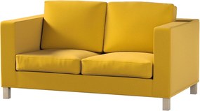 Potah na pohovku IKEA Karlanda 2-místná, krátký barva žlutá látka sametová