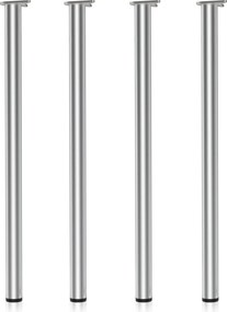 Psací stůl Wiltec – 60 mm, 1100 mm, sada 4 ks (60205)