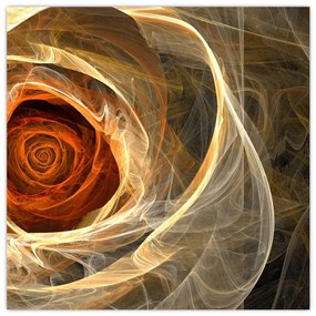 Obraz - Růže uměleckého duchu (30x30 cm)