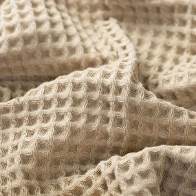 Výhodná sada vaflových ručníků - bílá ecru + béžová