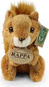 RAPPA Plyšová veverka 12 cm / ECO-FRIENDLY / od 0 měsíců