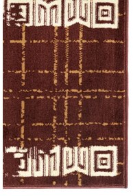 Kusový koberec PP Agios hnědý 80x150cm