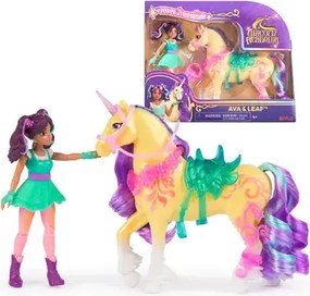SPIN MASTER Figurky Unicorn Academy Ava a Leaf / Jednorožec s hřívou,
