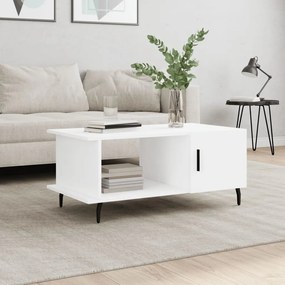 vidaXL Konferenční stolek 90 x 50 x 40 cm kompozitní dřevo [829506] Barva: Bílá