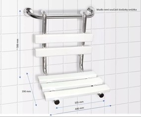 AZP Brno sprchové sedátko závěsné 1207222101