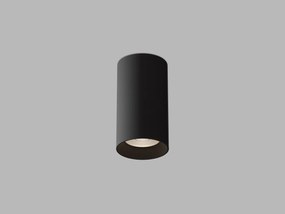 LED2 1480533D Tiny II L, černé stropní svítidlo, 8W LED 3000K DALI, prům. 7,5cm