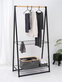 Skládací koš na prádlo/úložný box Brabantia 40l černý
