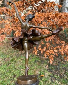 Vídeňský bronz socha soška - Balerína 5