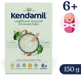 Kendamil mléčná kaše s brokolici, květákem a rajčaty 150 g