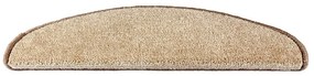 Vopi Nášlapy na schody Eton béžový půlkruh, samolepící - 28x65 půlkruh (rozměr včetně ohybu)