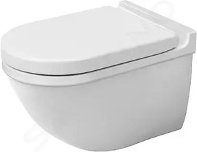 DURAVIT - Starck 3 Závěsné WC, s WonderGliss, bílá (22260900001)