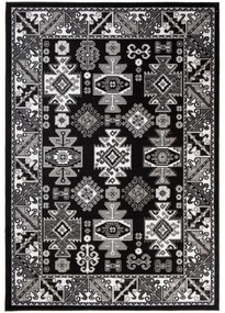 Kusový koberec PP Tajo černý 120x170 120x170cm
