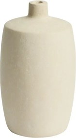 Krémová váza z papírmaše (výška 26 cm) Mireni – Kave Home