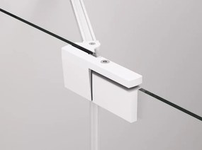 Sanswiss CADURA CA13 jednokřídlé sprchové dveře 110 cm Profil: Bílá, Sklo: Screen 87
