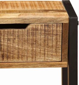 Příborník se 3 zásuvkami 110 x 35 x 75 cm masivní mangovník 247406
