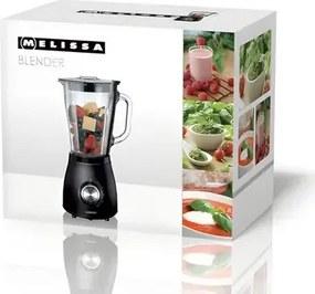 Melissa 16180133 matná černá / Stolní mixér / 500 W / 1,5 l nádoba / 5