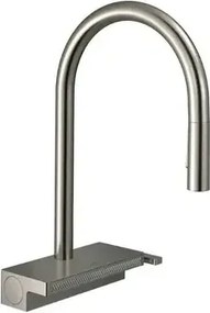 Hansgrohe - Dřezová baterie Aquno Select s výsuvnou koncovkou a plochý