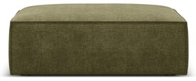 Zelená žinylková podnožka Vanda – Mazzini Sofas