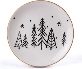 Keramický talíř STROMKY 24 cm