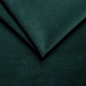 Eka Předsíňová stěna s čalouněnými panely Trinity 32 - Grafit / Tmavá zelená 2328