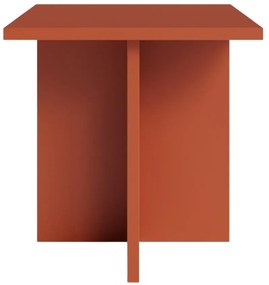 OnaDnes -20% Červený konferenční stolek MOJO MINIMAL 39,5 x 39,5 cm