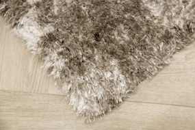 Koberec Shaggy Puffy P149 béžový / hnědý