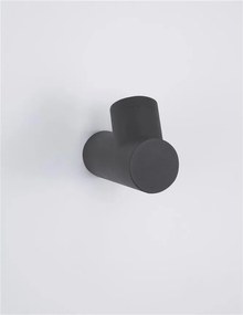 NV 9291701 Venkovní nástěnné svítidlo RAMO tmavě šedý hliník skleněný difuzor GU10 1x7W 220-240V IP65 bez žárovky - NOVA LUCE