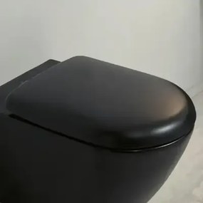 Villeroy  Boch Antao - WC sedátko, SoftClosing, QuickRelease, Pure Bla