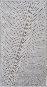 Vnitřní a venkovní koberec ve stříbrné barvě 80x150 cm Nova 1204 – Ayyildiz Carpets