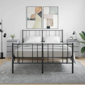 Noční Stolky 2 Ks Betonově Šedé 40X35X69 Cm Kompozitní Dřevo - Šedá sonoma / 1