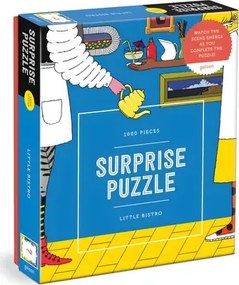 GALISON Surprise puzzle Malé bistro / 1000 dílků