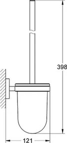 Grohe Essentials - Souprava na čištění toalety chrom
