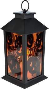 Halloweenská LED lucerna (oranžová)