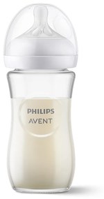 Philips AVENT Láhev Natural Response skleněná 240 ml, 1m+