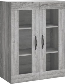 Skříň highboard šedá sonoma 69,5 x 34 x 180 cm kompozitní dřevo 3198567